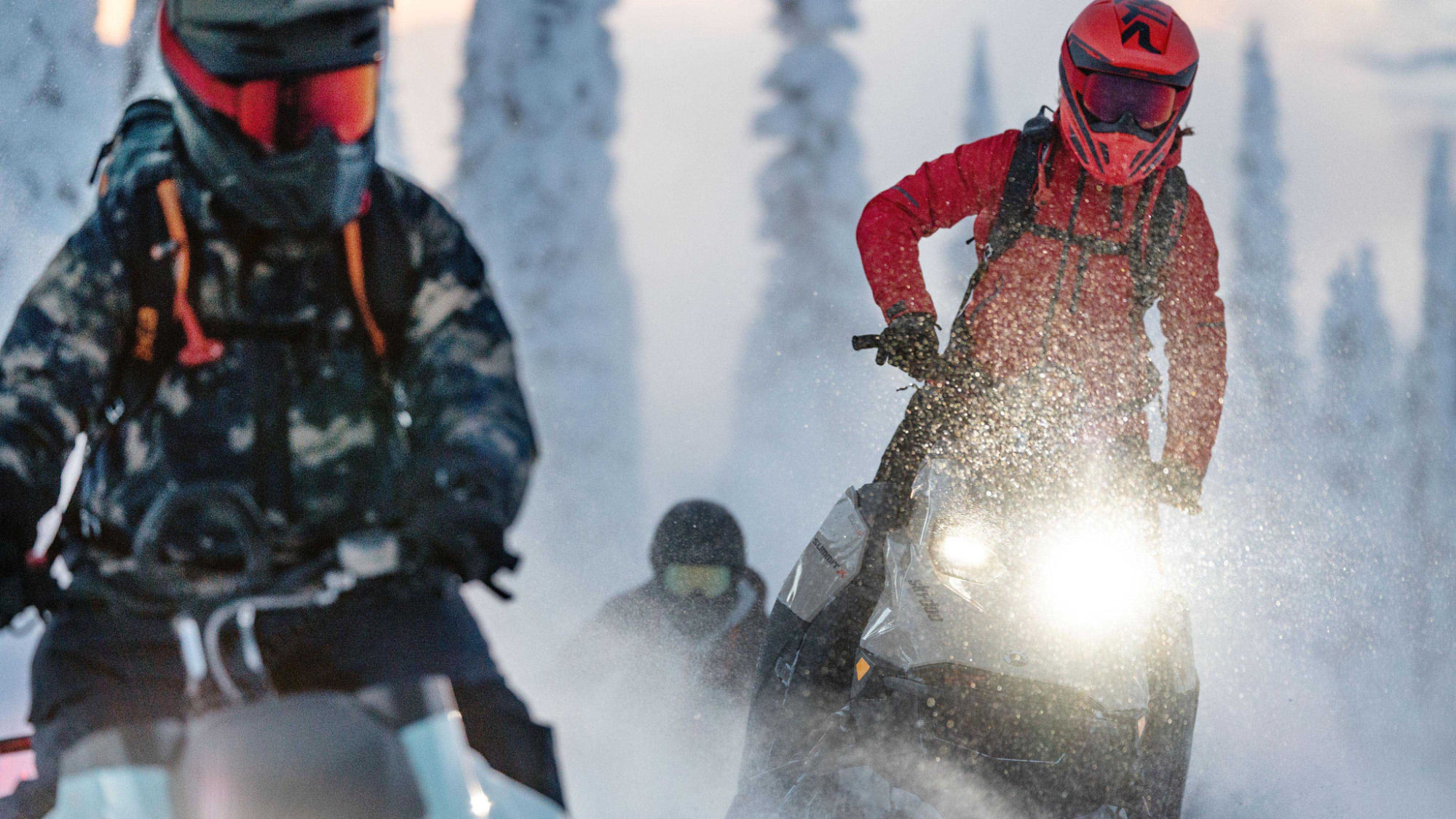 2024 Ski-Doo Deep-Snow Snowmobile Lineup & Sleds