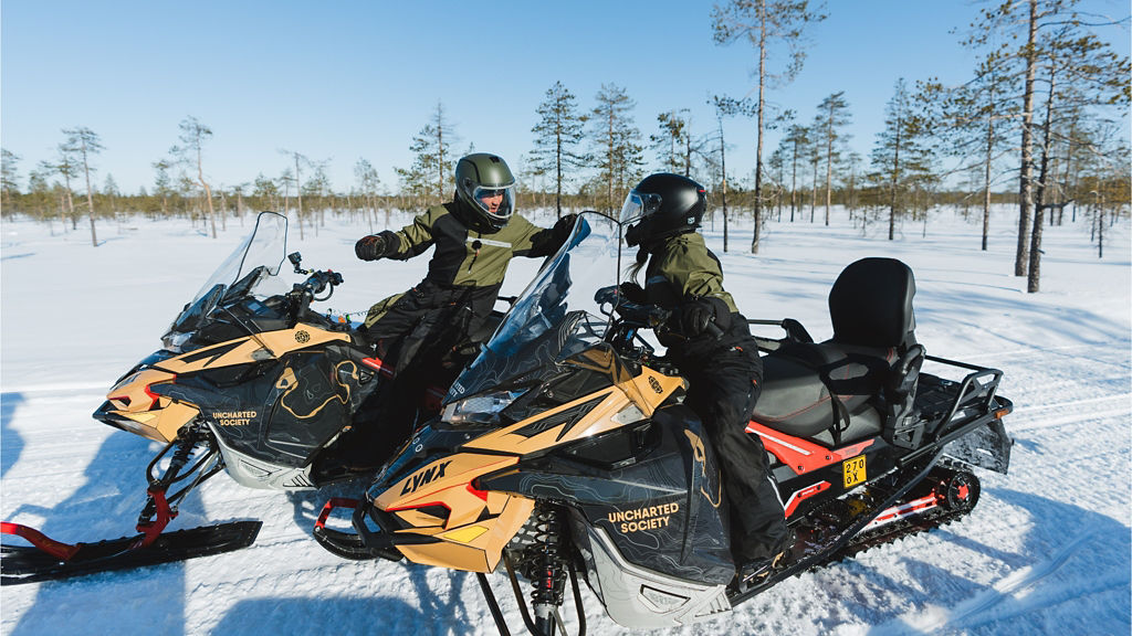 Mushing and snowmobile adventure - Uncharted Society